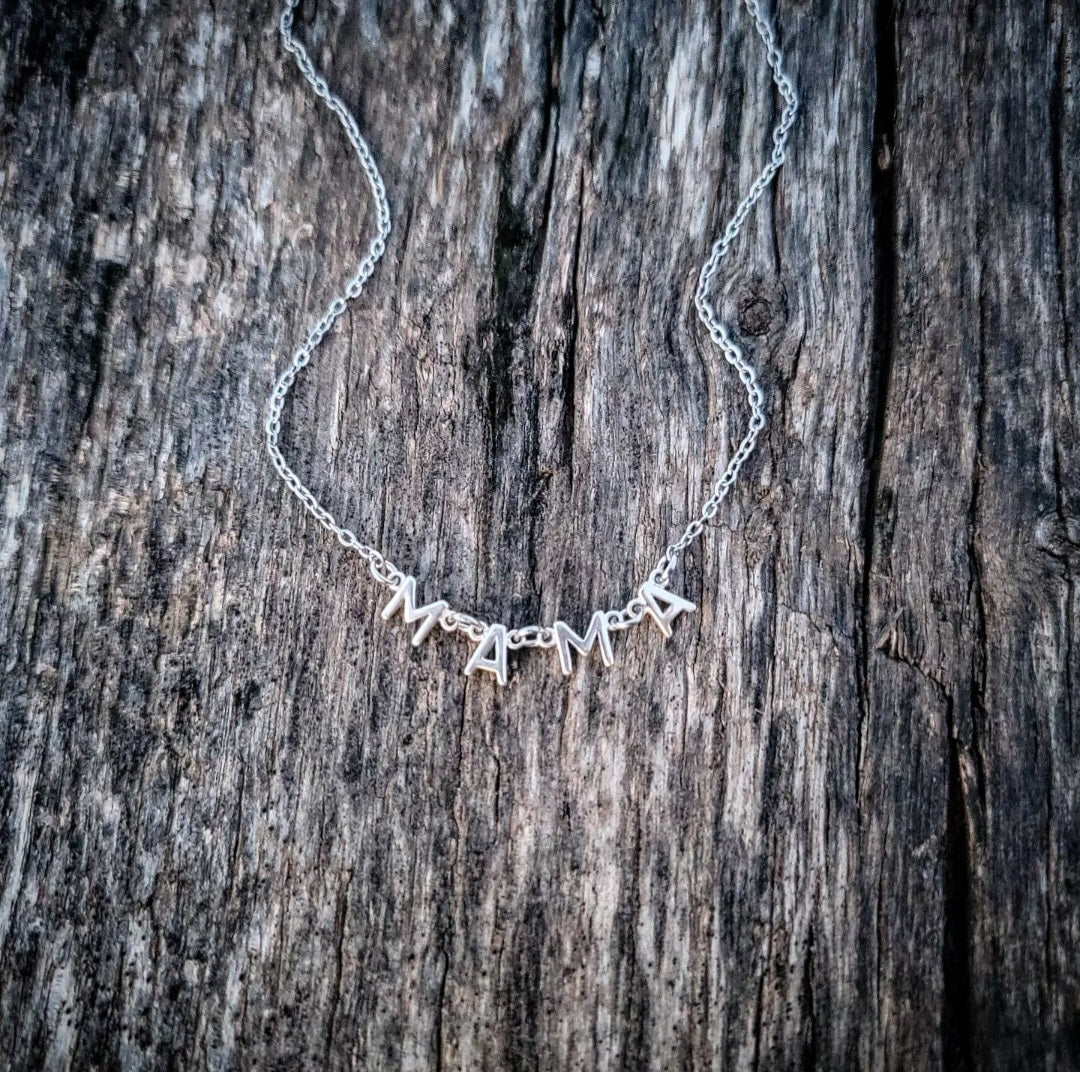 RTS - Word Necklace - Mama Block Links – Buffalo Wild Co
